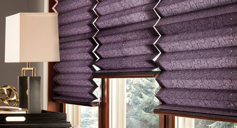 Pleated shades - Empire Custom Windows