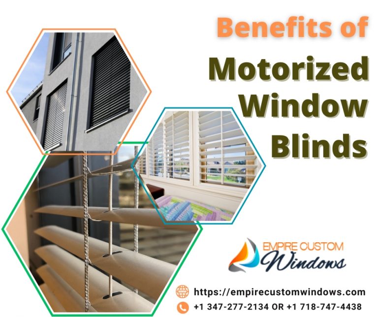 The Benefits of Motorized Window Blinds